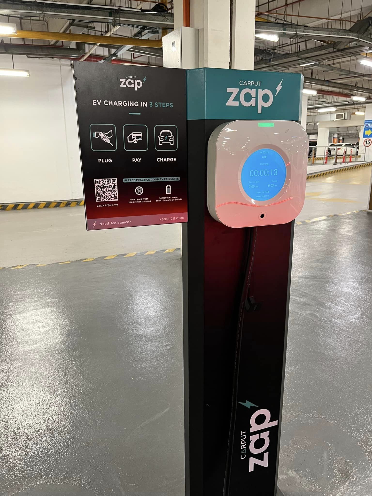 Electric Vehicle (EV) Charging Network Malaysia | Carput Zap